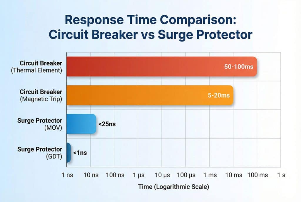 Circuit Breaker vs Surge Protector: Are They the Same? [No — Here's Why