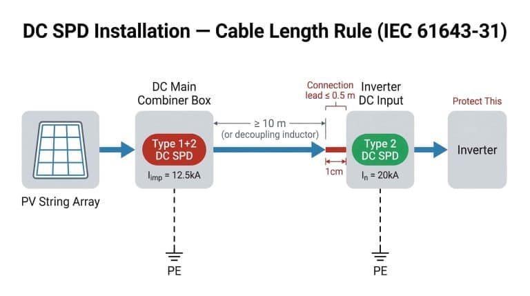 Solar Surge Protection: 3-Layer DC SPD Guide for PV Systems